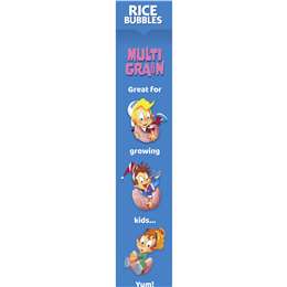 Kellogg's Rice Bubbles Multigrain Berry Flavour Breakfast Cereal 450g ...