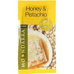 Moondarra Honey Pistachio Cheese 120g | Woolworths