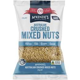 Mckenzie's Crushed Mixed Nuts 120g | Woolworths