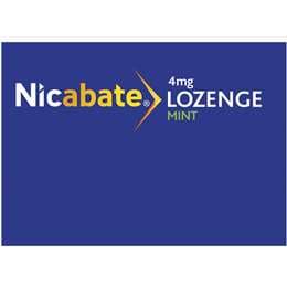 Nicabate Quit Smoking Lozenges 4mg 72 Pack | Woolworths