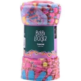Bobbi Lockyer Throw Assorted Each | Woolworths