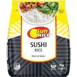 Sunrice Japanese Style Sushi Rice 1kg | Woolworths