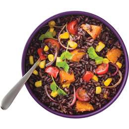 Sunrice Microwave Black Rice Pouch 250g | Woolworths
