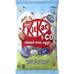 Kitkat & Co Mixed Mini Easter Eggs 500g | Woolworths
