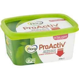 Flora Proactiv Ultra Light Margarine 500g | Woolworths