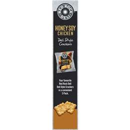 Red Rock Deli Honey Soy Chicken Gourmet Deli Style Crackers Multipack ...
