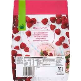 Woolworths Frozen Raspberries 500G | Woolworths