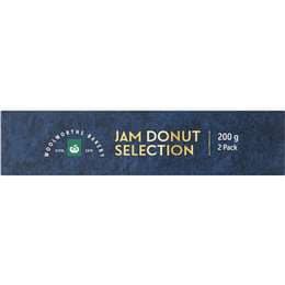 Woolworths Loaded Jam Donut Selection 2 Pack | Woolworths
