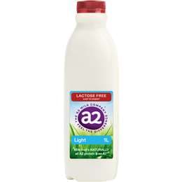 A2 Milk Light Lactose Free Milk 1l | Woolworths