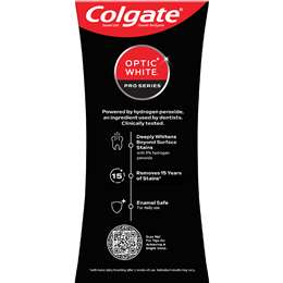 Colgate Teeth Whitening Toothpaste Optic White Pro Series Vividly 80g ...
