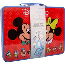 Disney Stationary Keepsake Tin Each | Woolworths