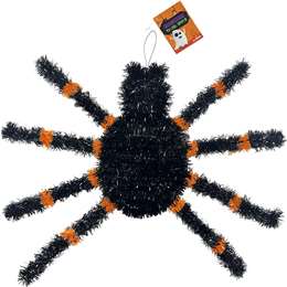 Halloween Tinsel Spider Each | Woolworths