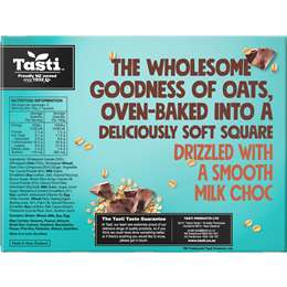 Tasti Oat Baked Squares Choc Brownie 5 Pack | Woolworths