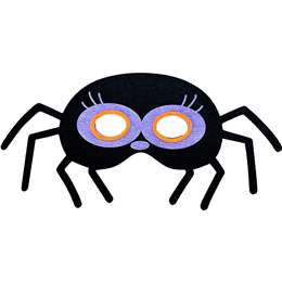 Halloween Kids Felt Mask Spider Each | Woolworths