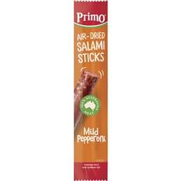 Primo Air - Dried Salami Sticks Mild Pepperoni 5 Pack | Woolworths