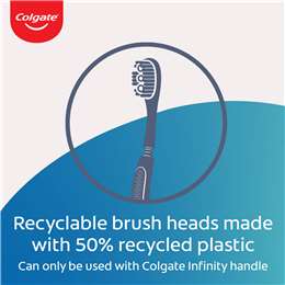 Colgate Infinity Deep Clean Refill 2 Pack | Woolworths