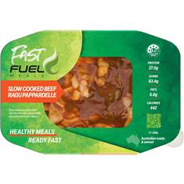 Fast Fuel Meals Beef Ragu Pappardelle 350g | Woolworths