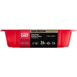 My Muscle Chef Thai Green Chicken Curry With Rice 320g | Woolworths