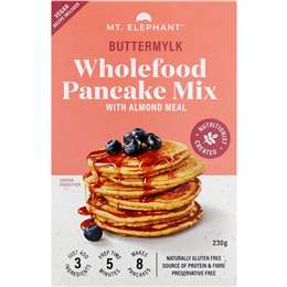 Mt Elephant Buttermylk Wholefood Pancake Mix 230g | Woolworths