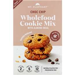 Mt Elephant Chocolate Chip Cookie Mix 375g | Woolworths