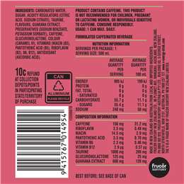 V Energy Drink Tropical Tang Can 500ml | Woolworths