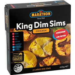 Marathon Chicken King Dim Sims 440g | Woolworths