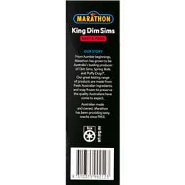 Marathon King Dim Sims Beef & Pork 440g | Woolworths