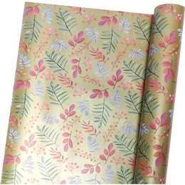 Christmas Gold Wrapping Paper 5m Each | Woolworths