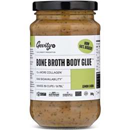Gevity Rx Bone Broth Body Glue Lemon & Herb 390g | Woolworths
