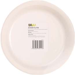 Savu Sugarcane Pulp 18cm Side Plates 20 Pack | Woolworths