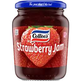 Cottee's Strawberry Jam 375g | Woolworths