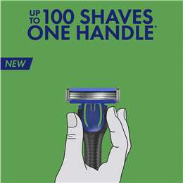 Gillette Solo 3 Handle With 20 Blade Cartridges Razor Pack Each ...