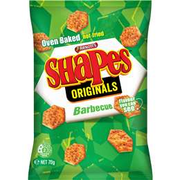 Arnott's Shapes Bbq 70g | Woolworths