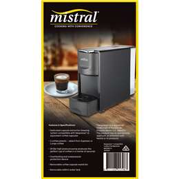 Mistral Nespresso Compatible Coffee Pod Machine Each | Woolworths