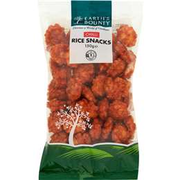 Earth's Bounty Chilli Rice Nibbles 150g | Woolworths