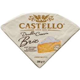 Castello Double Cream Brie 200g | Woolworths