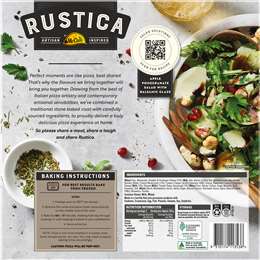 Mccain Rustica Sourdough Roasted Cremini Mushrooms Pizza 445g | Woolworths