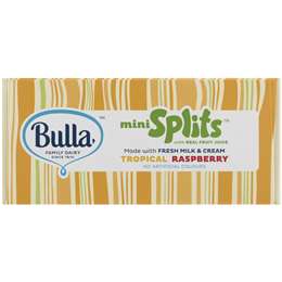 Bulla Mini Splits Tropical & Raspberry 14 Pack | Woolworths
