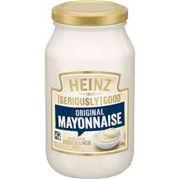 Heinz Seriously Good Original Mayonnaise Mayo 470g | Woolworths