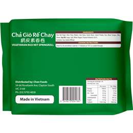 Sailing Seas Vegetarian Rice Net Springroll 500g | Woolworths