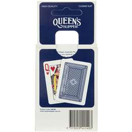 Queen's Slipper Favour Playing Cards Poker Each | Woolworths