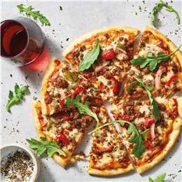 Mccain Rustica Thin & Crispy Australian Angus Beef Pizza 370g | Woolworths