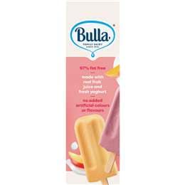 Bulla Frozen Yoghurt Strawberry, Mango & Wildberry 8 Pack | Woolworths