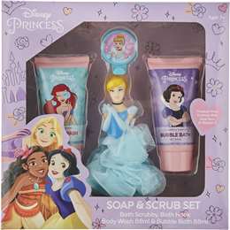 Disney Princess Soap & Scrub Set Each | Woolworths