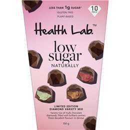 Health Lab Less Sugar Naturally Diamond Variety Mix 150g | Woolworths