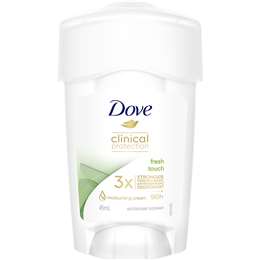 Dove Clinical Antiperspirant Stick Deodorant Fresh Touch 48g | Woolworths