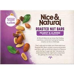 Nice & Natural Roasted Nut Bars Almond 6 Pack | Woolworths