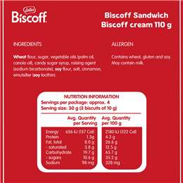 Lotus Biscoff Cream Biscuits 110g | Woolworths