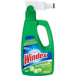 Windex Outdoor Surface And Glass 750ml | Woolworths