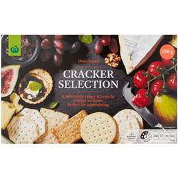 Woolworths Cracker Selection 250g | Woolworths